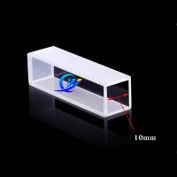 Quality Standard Type Semiconductor Quartz Cuvette Lid 10mm 3.5mL 2 Windows for sale