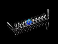 Quality Small OD Spiral Quartz Tube Customizable Clear Fused Quartz Tubing for sale