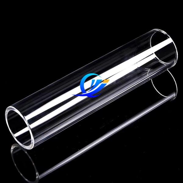 Quality Electric Fused Quartz Tube For Semiconductor PECVD Plasma Enhanced CVD for sale