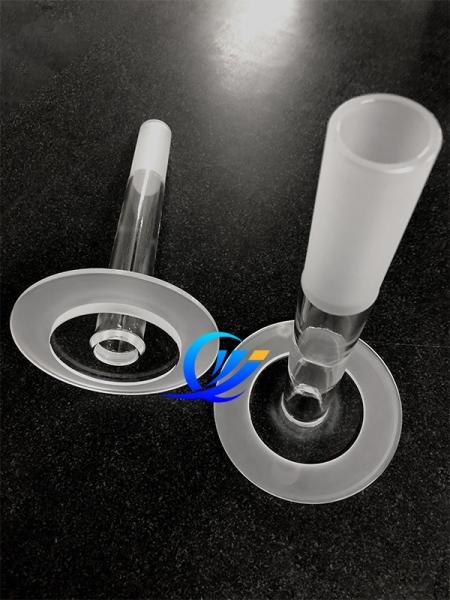Quality Natural Quartz Base Susceptor To Hold Epitaxial Reaction Chamber For EPI Process for sale