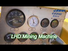DERUI DRWJ -1.5 1.5 Bucket Volume Ondergrondse LHD-lader met DEUTZ-motor 3 ton