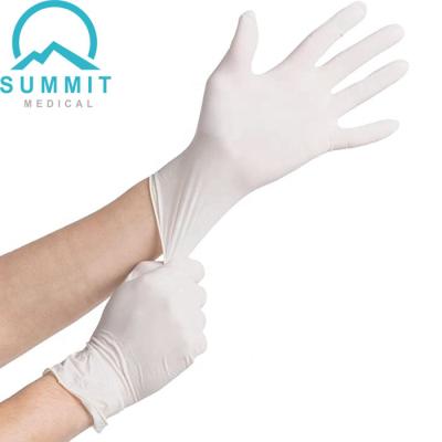 Cina i guanti eliminabili medici dell'esame di 0.08mm, spolverizzano i guanti chirurgici del lattice sterile libero in vendita
