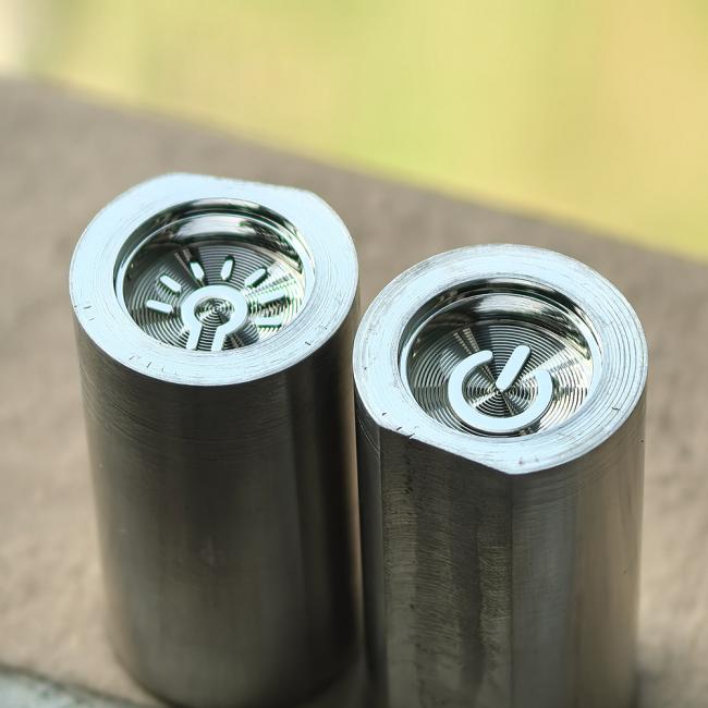 Precision CD pattern machining sample