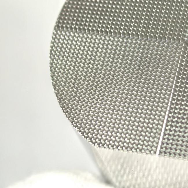 Close-up view of mold surface texture showing ultra-fine 0.001mm depth