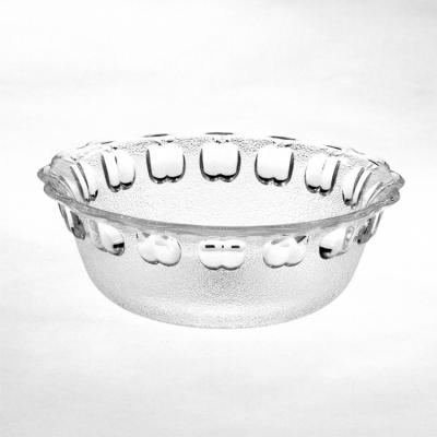 China High quality cheap and indestructible clear salad terrarium glass bowl craft for sale