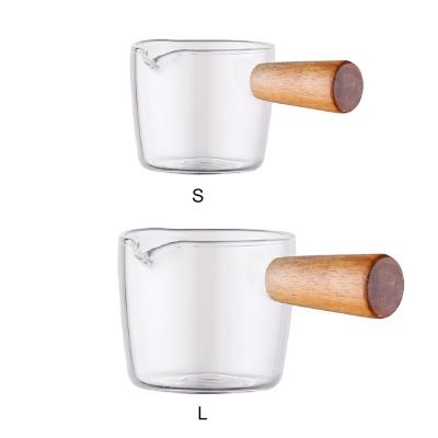 China Bowels Transparent Vegetables Fruit Salad Handle Glass Bowel Bowls Soup Bowl Home Hotel Restaurant Unique Shape Customized for sale