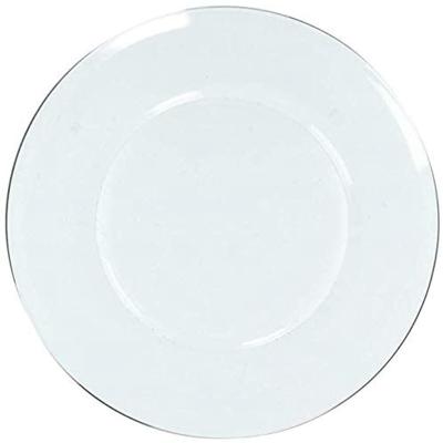 China wholesale strong catering clear glass plates sets dinnerware for sale