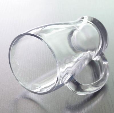 China 500ml European fashion round Open breakfast vintage small girly milk drink glass cup for sale