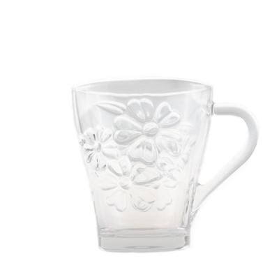 China Creative new fashion trend multi style transparent glass cup for sale