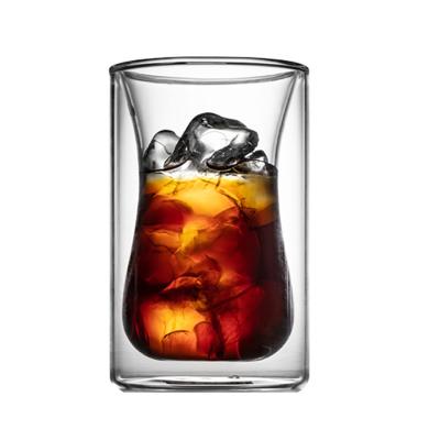China Personalize Custom Logo Versatile Hot Drinking Creative Drinkware mug double wall cups glasses for sale