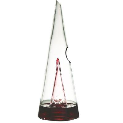 China Hand Blown Creative Antique Decanter Gift light luxury Glass Wine Sets for sale