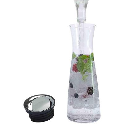 China sanitizer holder hand bottle lid water juice tea kettle Mexico America glass bottle for sale