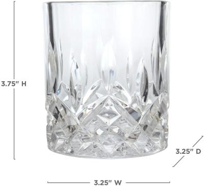 China custom logo sublimation fashion transparent crystal creative modern european glass cup for sale