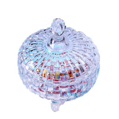 China Bottles Jar Gold Tea Wholesale Small Candy Cookie Empty Spice Mason Kitchen Food Storage Glass Containers Bottles Jar With Lids for sale