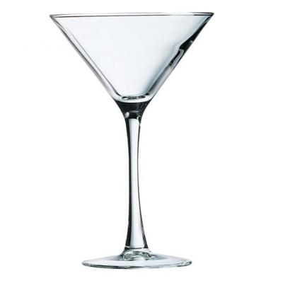 China hand blown 296ml transparent crystal martini cocktail wine goblet glass set for sale