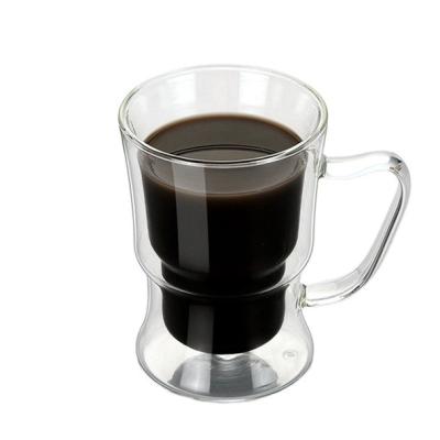 China wholesale Amazon Hot sale reusable Custom logo style double wall european design coffee tea cup for sale