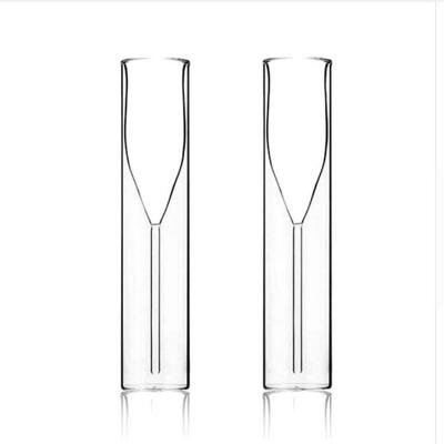 China transparent tumbler stemless miniature shaped wine glass cup for sale