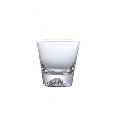 China Snow Mountain Handmade Creative Fujiyama Crystal Whiskey Drinking Glass Tumbler Cup for sale