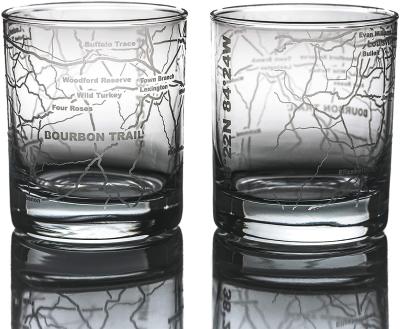 China Sodium Calcium Glass Sand Erosion Crystal Hand Made Whisky Glass Cup , Frosted Globe Map Printing Wine Glass for sale
