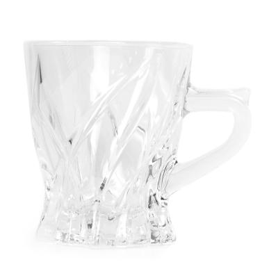 China Amazon hot sale reusable smooth personalized fashion luxury glass cup for sale