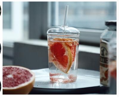 China Mason Drink Juice Water Beverage Glass Bottles Customized Cup without Logo Handle for sale