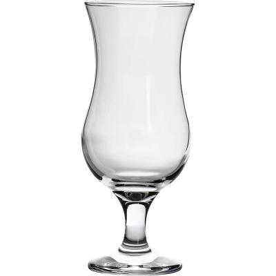 China 15oz couvercle elegant transparent tulips wine glass shape goblet for sale