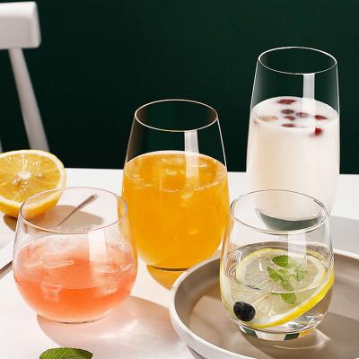 China Michley 16oz Stemless Wine Glass Free Samples Reusable Wine Glass for sale
