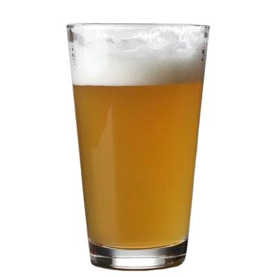 China 16oz 450ml beer glass tumbler drinking pint glass cup for sale