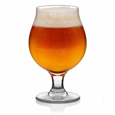 China Amazon hot sale custom logo brews classic belgian Beer Glasses for sale