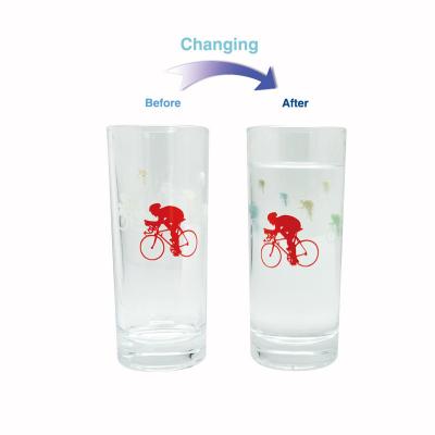 China Thermochromic unique mini custom logo whiskey cup wine blanks espresso sublimation shot glasses for sale
