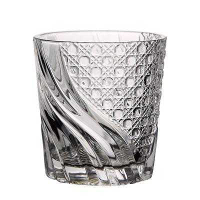 China wholesale   Whiskey Cup Thick based Whiskey Spinner Glass for sale