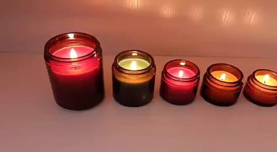 China wholesale electroplate pink color lanterns round personalized cylinder glass wedding candle jar set for sale