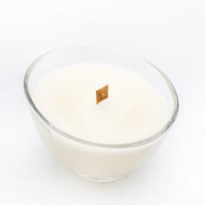 China wholesale birthday decorative white customized holder sell luxury glass candle jar for sale