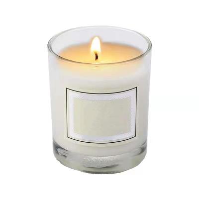 China Cute Glass Can Scent Round Wedding Nordic Modern Home Decor Mini Romantic candle jar containers candlestarros de vidrio velas for sale