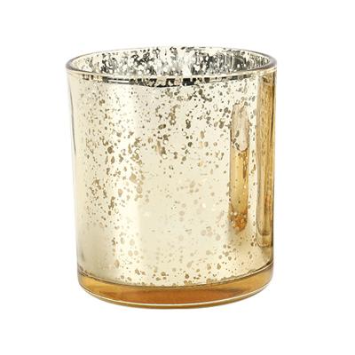 China JoeForG Ground Silver Star Spotted Aromatherapy Glass Candle Jar for sale