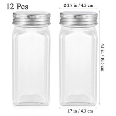 China Spice storage kitchen storage bracket glass bottle cover camping seasoning box for sale