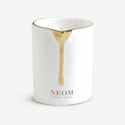 China Custom ceramic mat candle holder porcelain custom logo wholesales candle jars for home decor wedding for sale