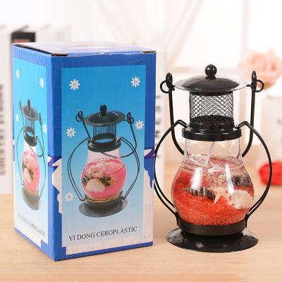 China Arabian magic lamp style metal frame a variety of scented scented candle holder for sale