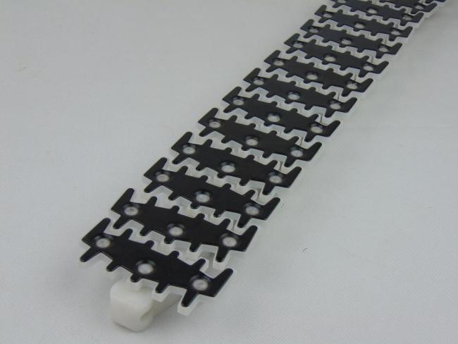 steel top flexible conveyor flexible chains 