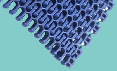 Китай ZY2400FG Радиусный конвейерная лента с промывочной решеткой, пищевая, боковая гибкая, модульные ленты, пластиковые модульные ленты, Intralox S2400 продается