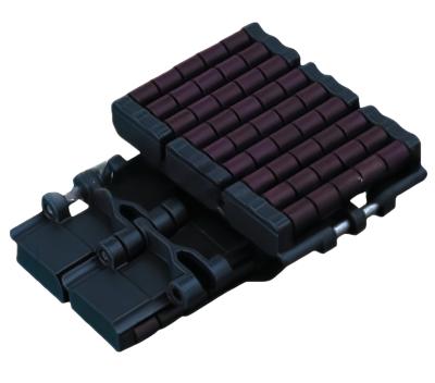 China LBP831 LOW BACK PRESSURE ROLLER TOP CHAINS FOR ACCUMULATE TABLES FDA FOOD GRADE for sale