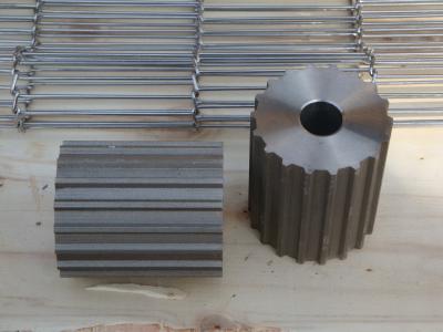 China SS wire mesh belts metal ladder flat conveyor mesh belts  for oven bakery indutrial for sale