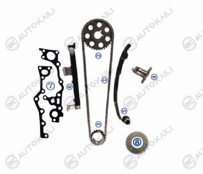 China Kit de cadeia de tempo para TOYOTA 2RZ/2RZ-FE 2.4L HIACE SOHC 8V 99-05 13506-75010 102L à venda
