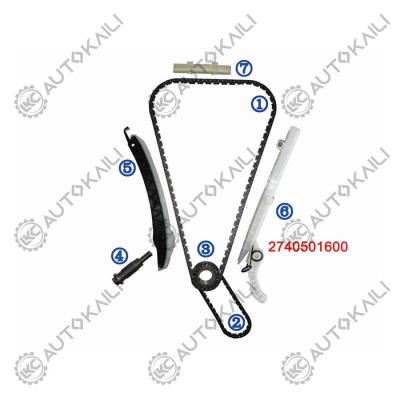 Cina Kit di catena di cronometraggio per MERCEDES-BENZ A180/A200 W176 M270.910 1.6T 14-18 0009933978 5*140L in vendita