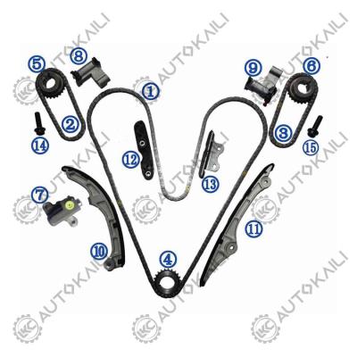 China Timing Chain Kit For 3.5- W, C 3496cc VVT V6 N7WGE 2007-10 Edge07-10,Flex non turbo09-10 Flex turbo09, Fusion07-09,Taurus09,Taurus X 08-09 for sale