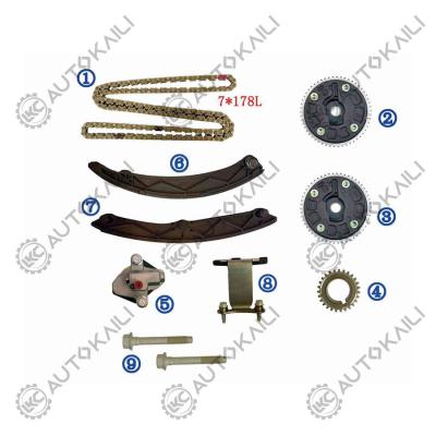 China Timing Chain Kit For OPEL ADAM 1.0L 999cc B10XFL 14- for sale