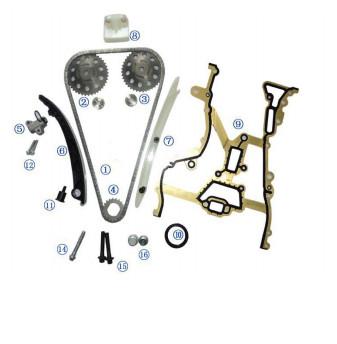 China Plastic PA66 / PA46 Timing Chain Kit For Buick ENCORE Petrol LUJ 1.4T 11-13 for sale