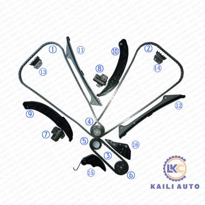 China Timingsketen uitrusting voor van het Gevolgsedona van HYUNDAI KIA Veracruz Genesis Azera Sonata amanti 3.3L/3.8L G6DB/G6DA 24312-3C100 Te koop