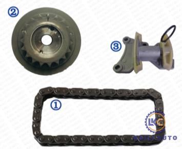 China Timing Chain Kit For AUDI VW TT A4 A3 2.0L 1984CC 06D109229A 42L 06F109217A for sale