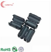 China Emi Emc Ferrite Split Core Soft With Inner Diameters 13mm Snap for sale